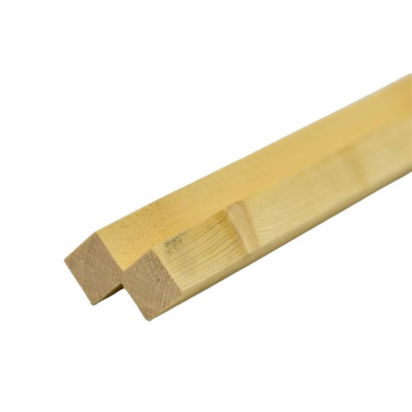 Whitewood 42mm x 42mm Double Square Cladding | Building Supplies ...